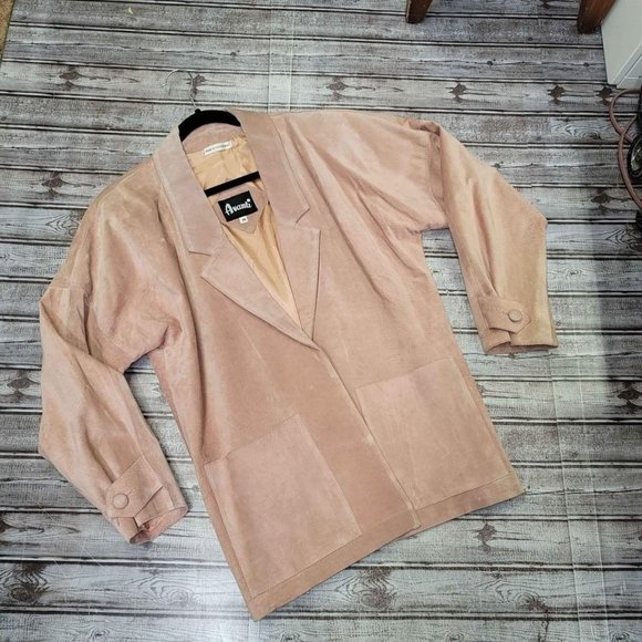 Avanti | Jackets & Coats | Vintage Avanti 98s Suede Leather Jacket ...
